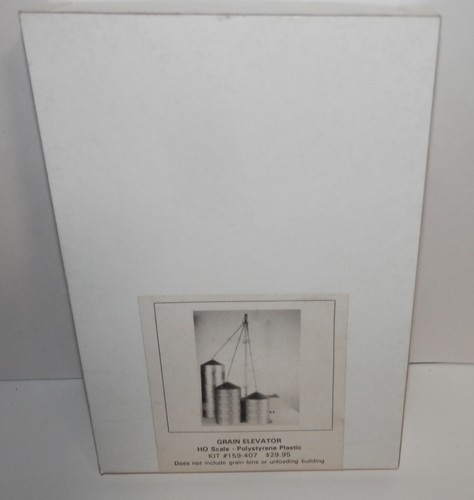 BH Models HO 1:87 Scale Grain Elevator Kit #159-407 NOS | eBay
