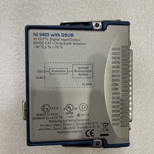 National Instruments NI 9403 cDAQ DIO Module, 32 Channels, clean. | eBay