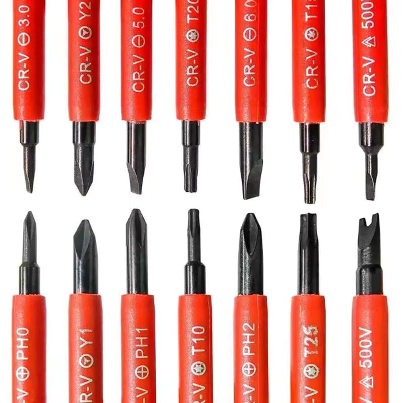 Electrician Repair Tools Kit 15pcs 1000V Changeable Insulated ...