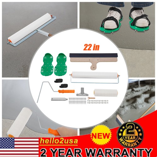 Cement Self-Levelling Tool Epoxy Floor Paint Roller Remove Bubbles ...