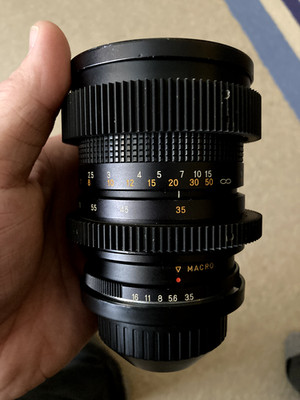 Vintage Porst 35-105mm f3.5 Modified To PL Mount | eBay