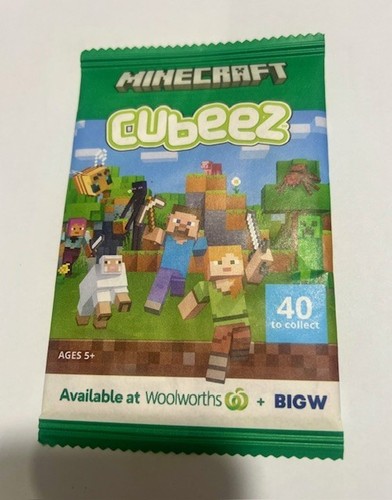 22 x Minecraft Cubeez Sealed Unopened Woolworths Collector Item | eBay ...