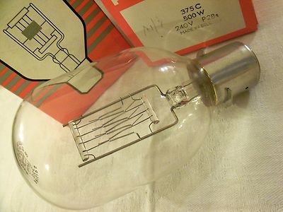 Projector bulb lamp A1/8 240V 500W 375C J7 P28' S ..... 15 fx | eBay