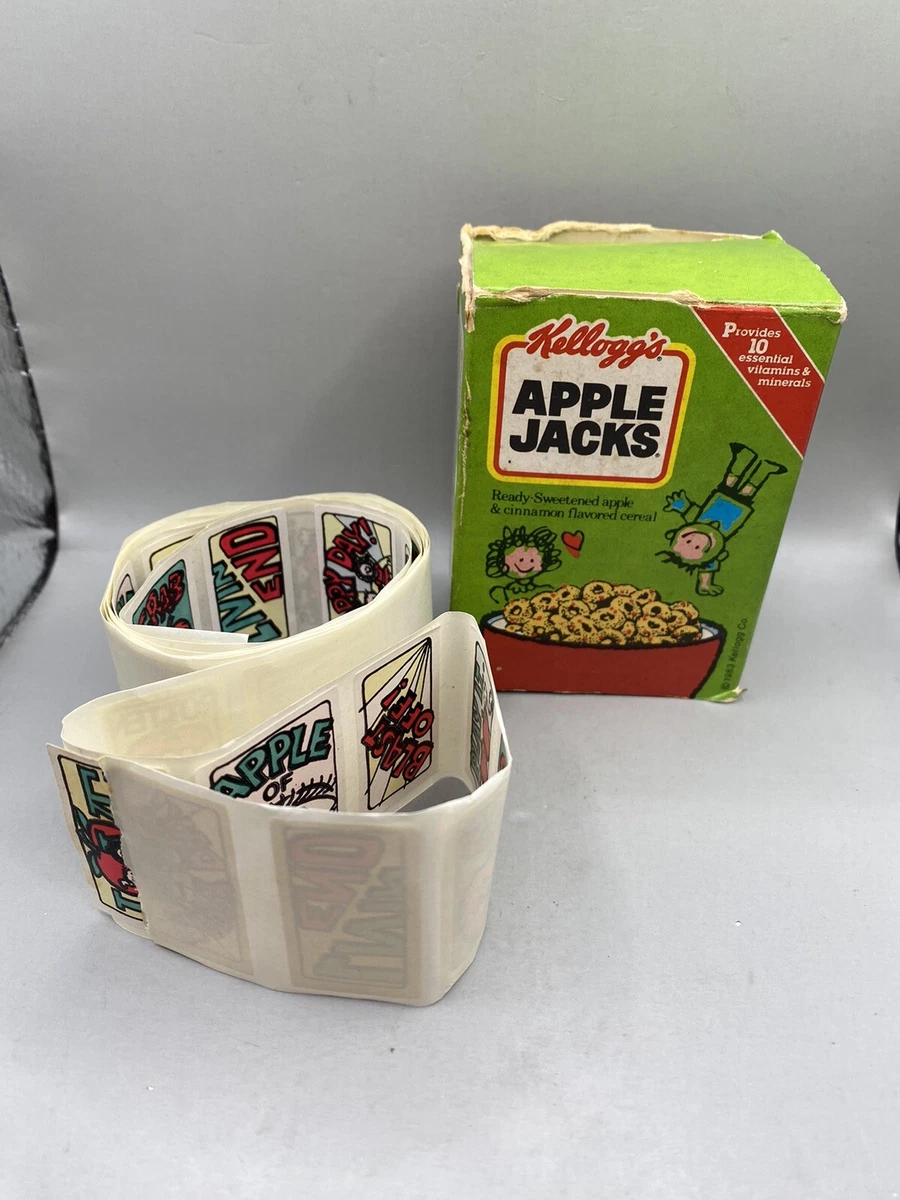 Apple Jacks Cereal Box