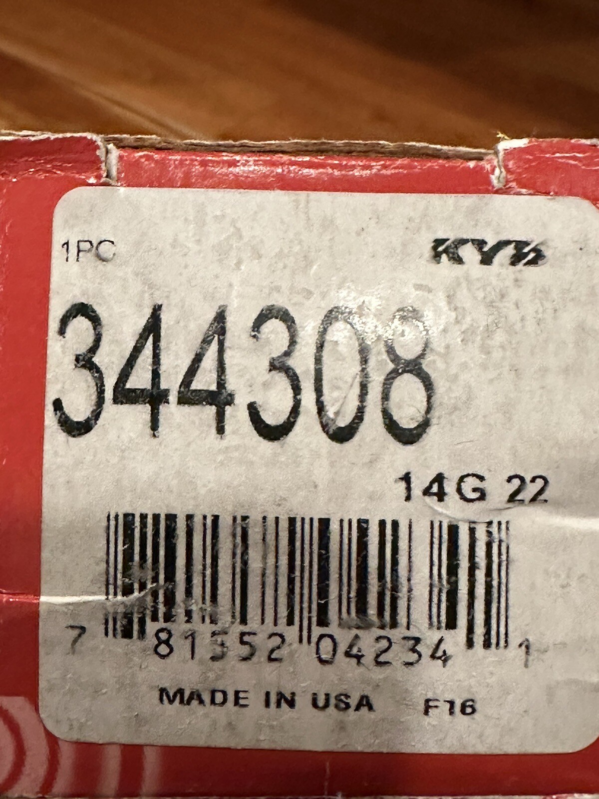 Suspension Shock Absorber KYB 344308 fits 04-20 Toyota Sienna for sale ...