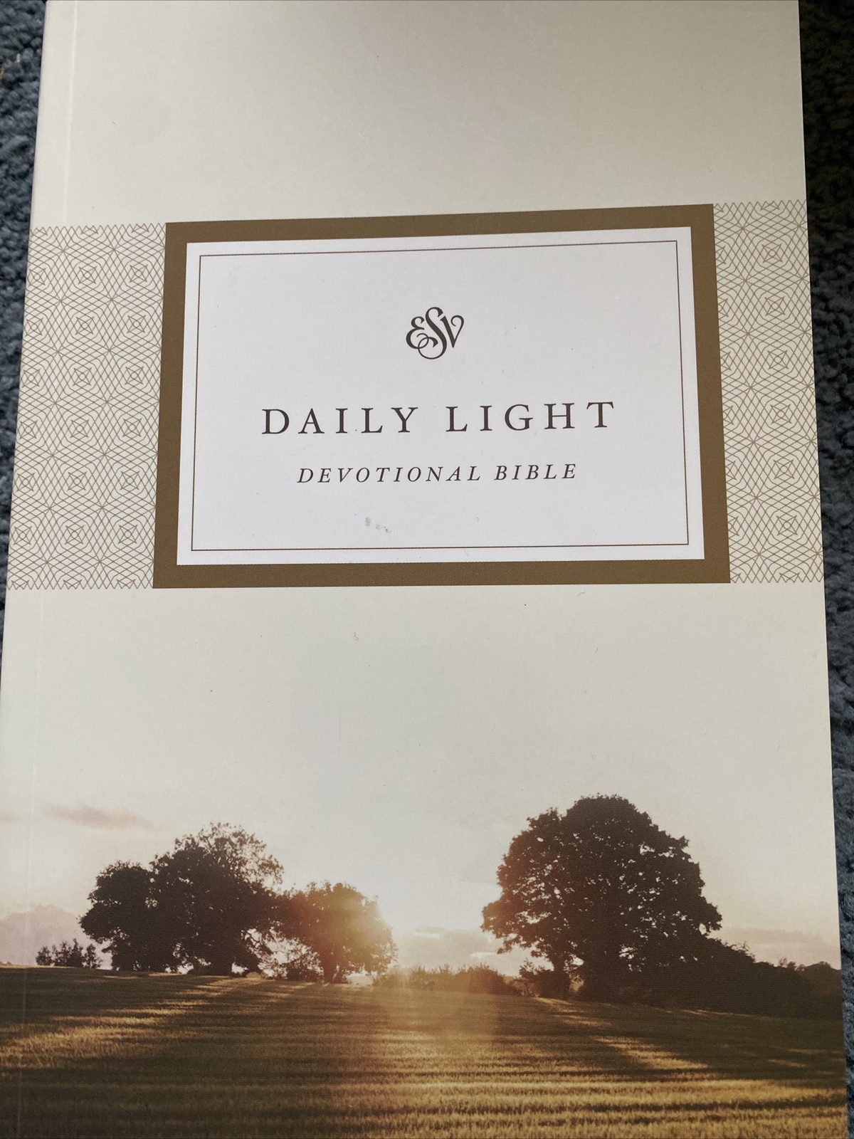 ESV Daily Light Devotional Bible (2016, Hardcover) for sale online | eBay