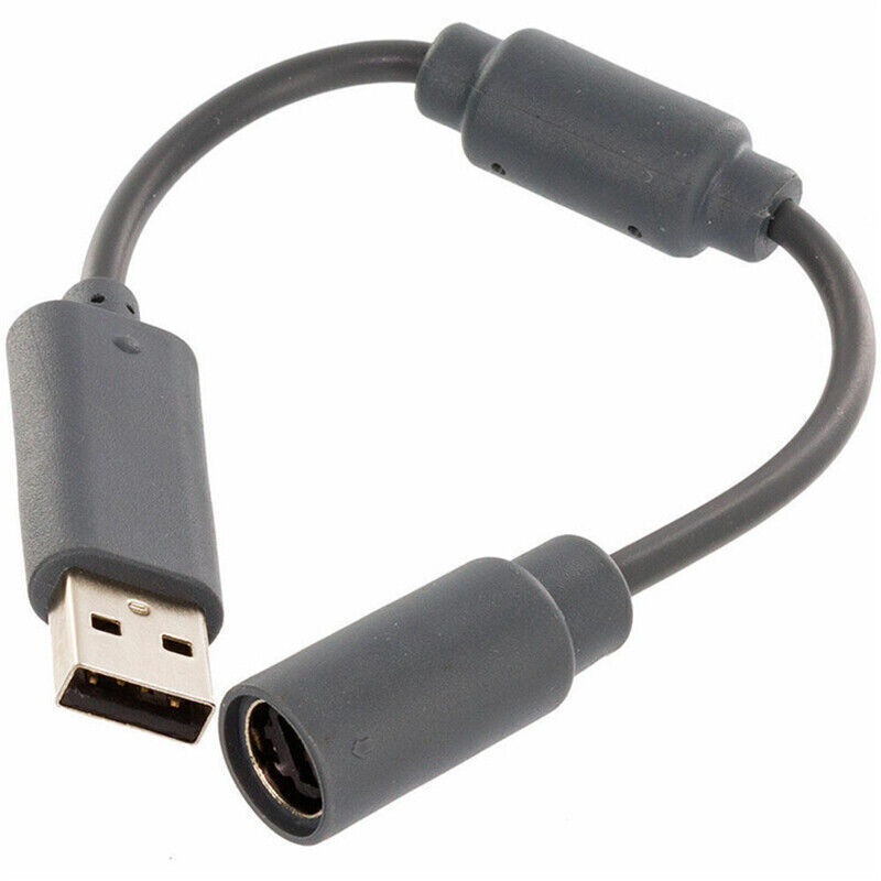 USB Breakaway Dongle Cable Cord Adapter For Xbox 360 PC Wired ...