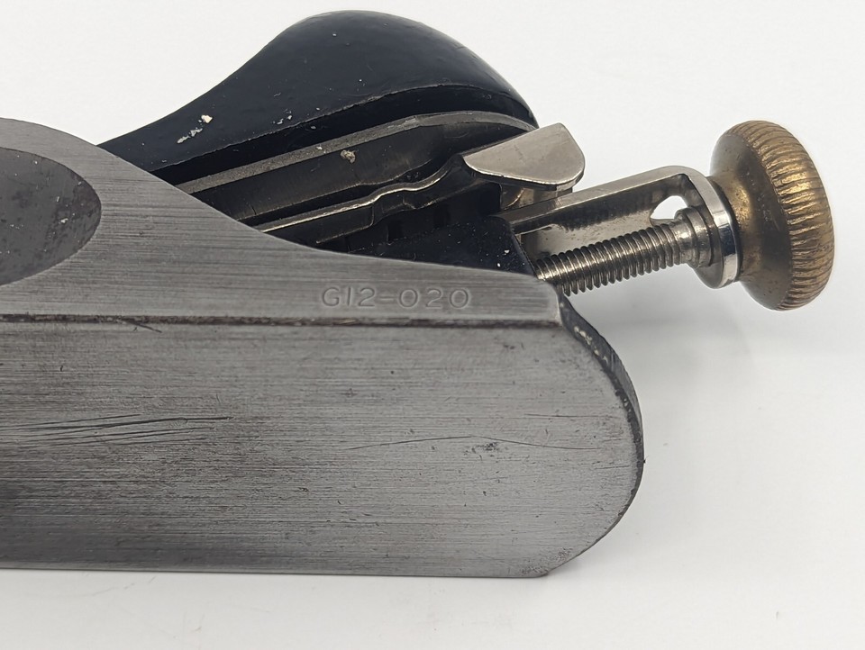 Vintage Stanley G12-020 Adjustable 7 inch Block Plane, Clean, Made in ...
