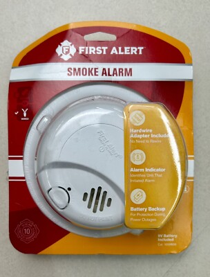 Wired First Alert Smoke Alarm With Battery Backup | eBay