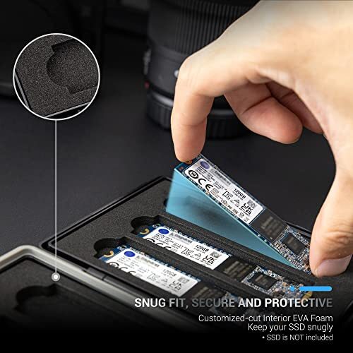 6 Slots M.2 2280/2260/2240/2242/2230 Case M.2 Ssd Holder Storage M.2 ...