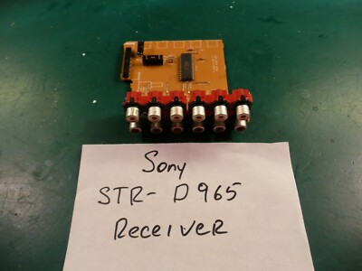 Sony STR-D965 Receiver Replacement Parts Circuit Board Part # 1-656-218 ...