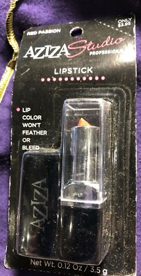 Aziza Studio Professional RED PASSION Lipstick Made in USA 3.5g 30152 ...