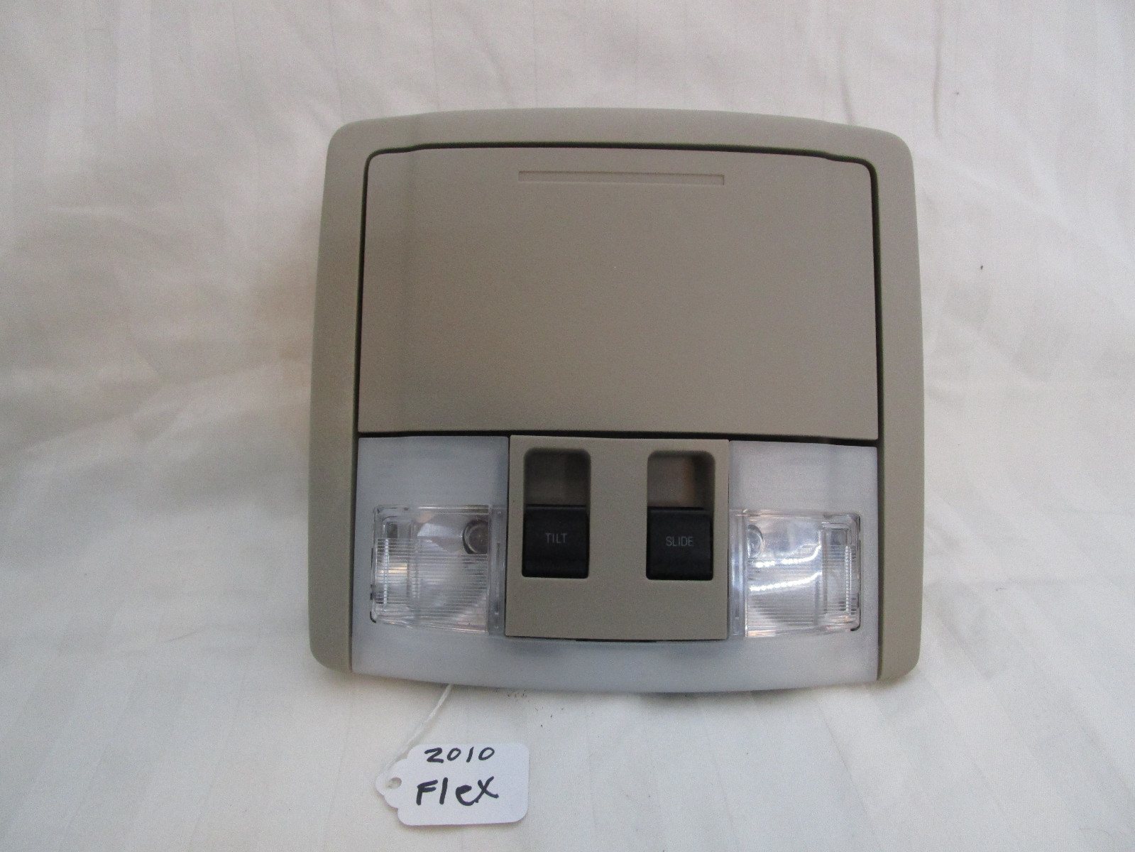 2009 - 2012 FORD FLEX LIGHT GRAY OVERHEAD CONSOLE SUNROOF CONTROLS MAP ...