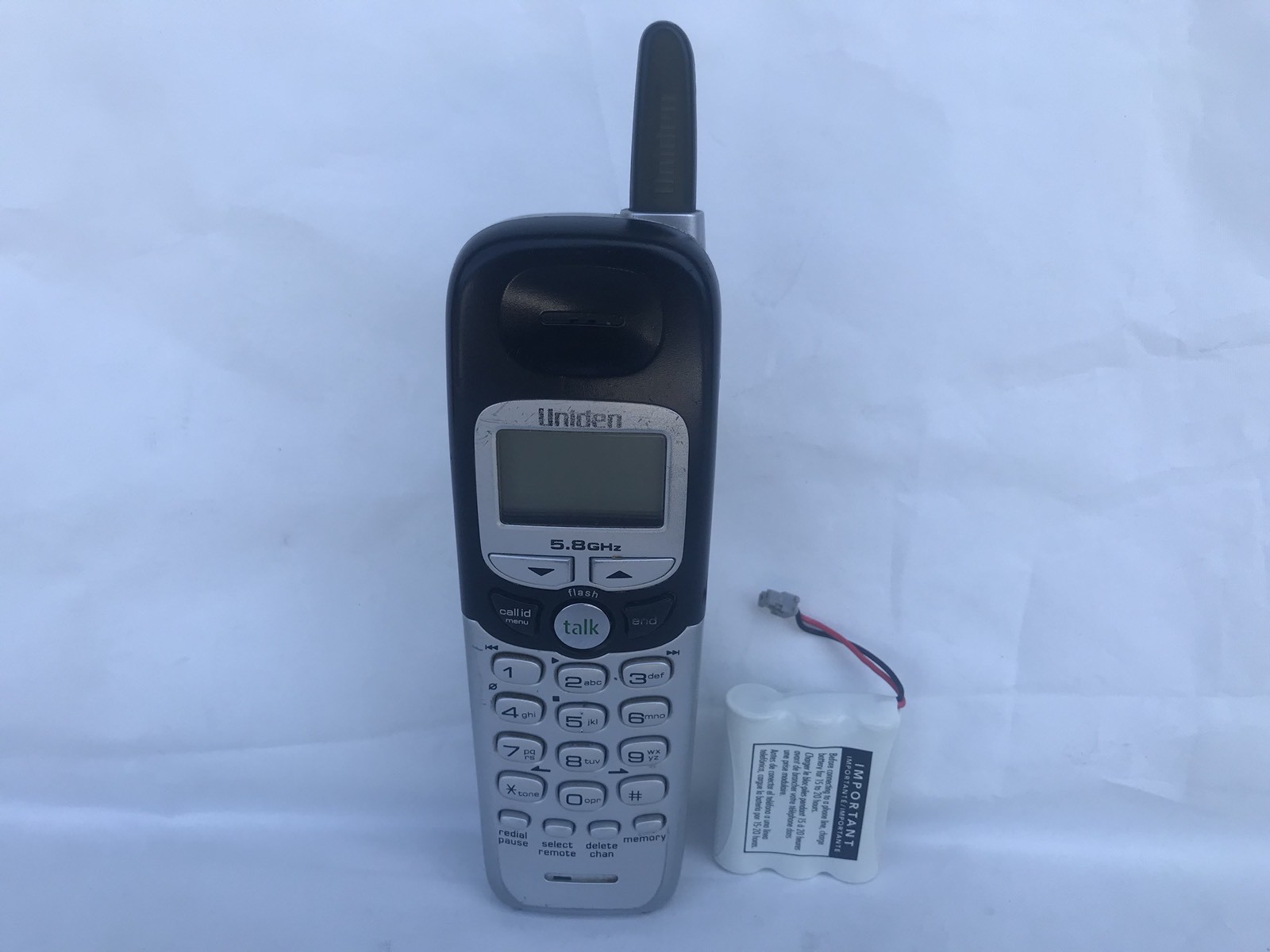 UNIDEN DXAI5588 5.8 GHz CORDLESS PHONE HANDSET ONLY. | eBay
