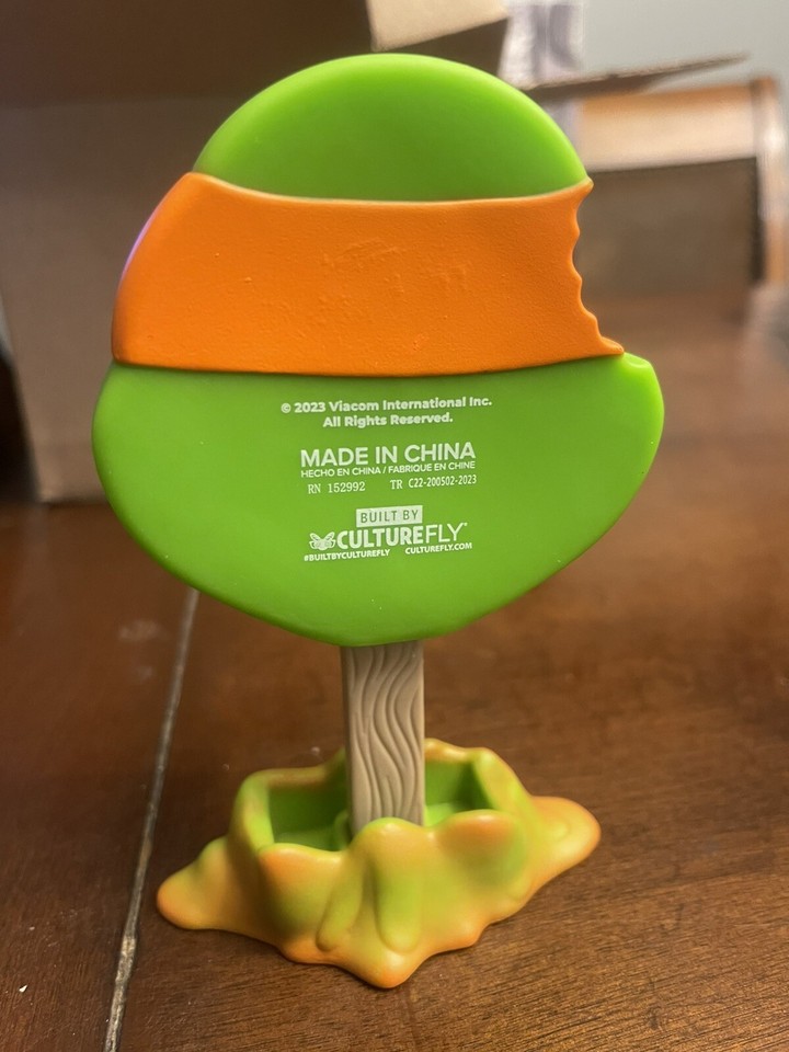 Culturefly Meltz TMNT Ice Cream Bar 2023 MICHELANGELO Open Box | eBay