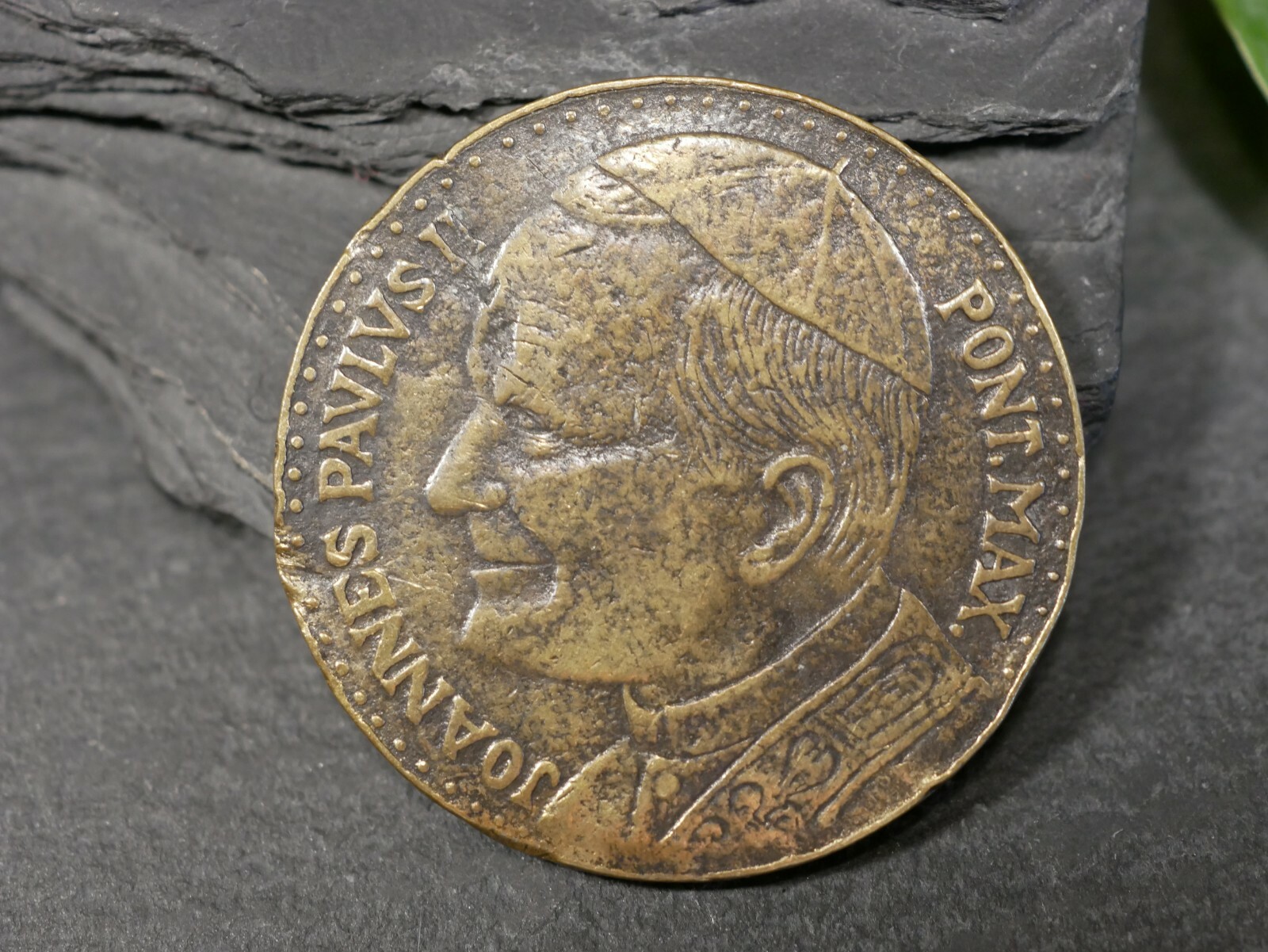 Große Pilger Medaille Papst Johannes Paul II Roma - Citta Del Vaticano ...