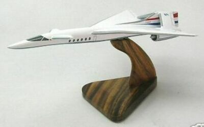 SAI-QSST Supersonic Quiet Airplane Desktop Kiln Dried Wood Model Small ...