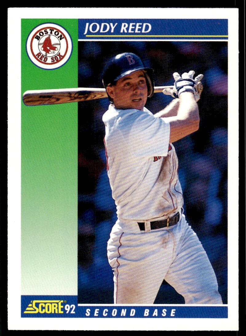 1992 Score Baseball Card Jody Reed Boston Red Sox #85 | eBay