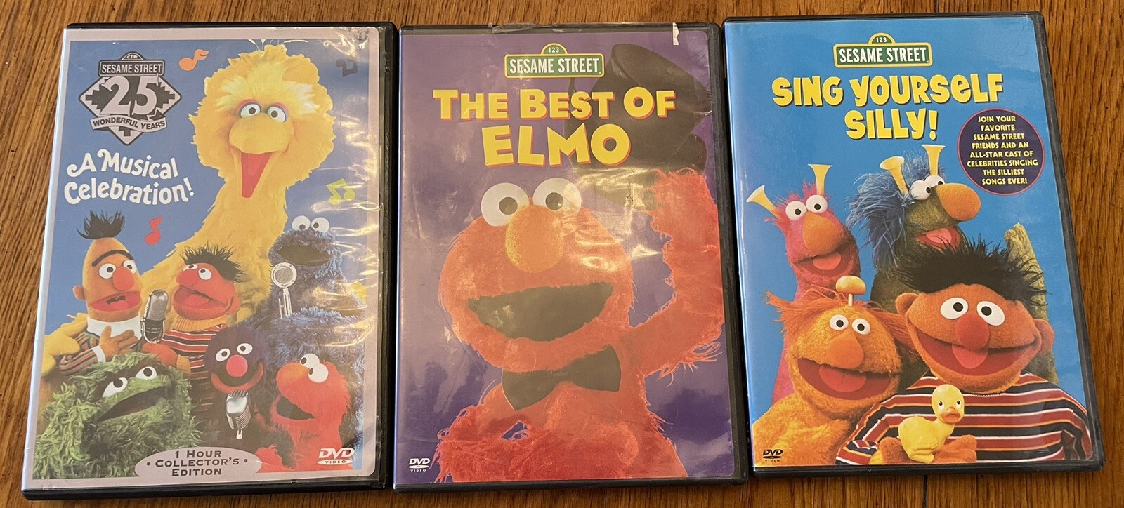 Lot of 3 Sesame Street DVDs | eBay
