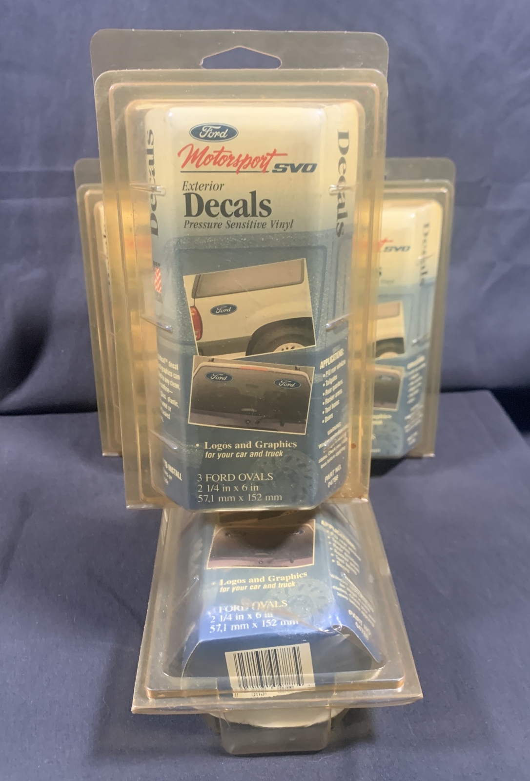 NOS Ford Motorsport SVO Accessory Badge 6” Logos FoMoCo Truck Mustang ...