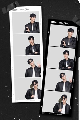 BYEON WOO SEOK 4cut photo PHOTOISM 2024 4CUT FRAME PHOTOISM lovely ...
