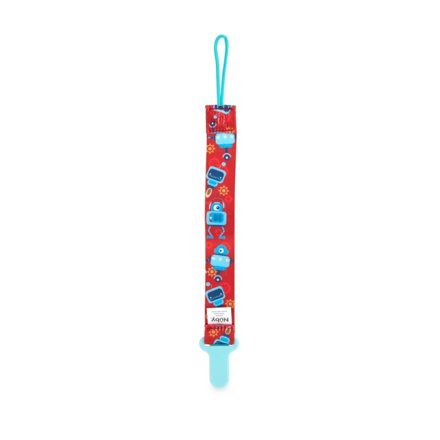 Baby Boy 2 Nuby Pacifier Clips Spaceships & Aliens Paci-finder Cloth ...
