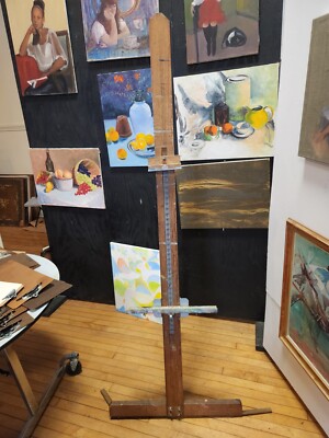 Anco Bilt Vintage Wood Artist Painting Easel Tripod Display Stand | eBay