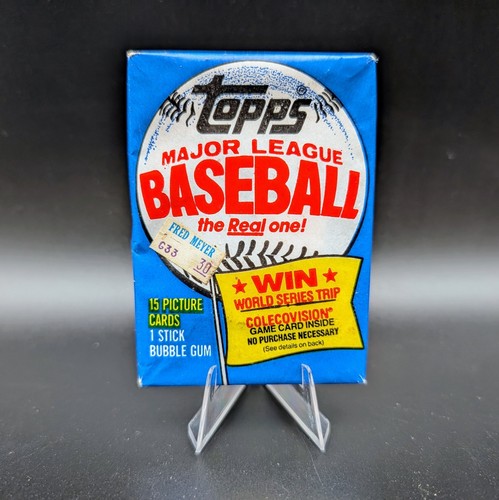 (1) Unopened 1983 Topps Baseball Pack - 15 Cards per pack | eBay