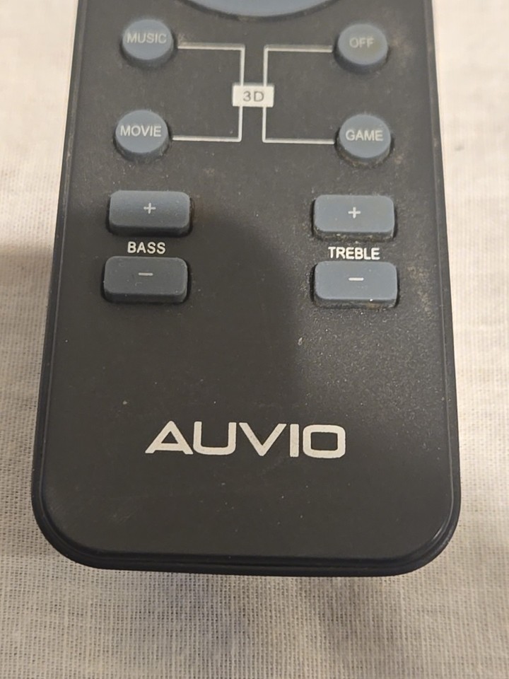 AUVIO Remote Control Model# 4000458 for 6.0 AUVIO Soundbar - Tested ...