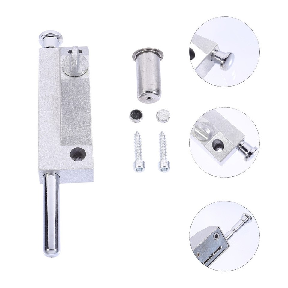 Sliding Door Locks Zinc Alloy Revolving Latches Hardware Security ...