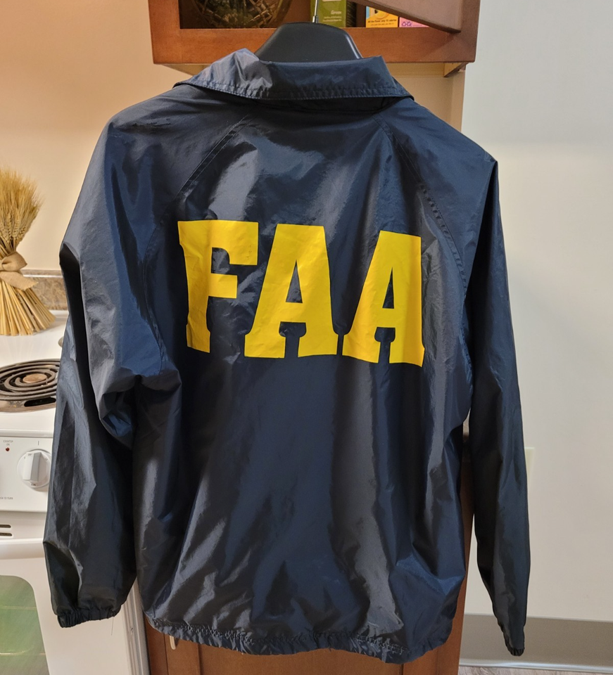 Federal Aviation Administration (FAA) Identifier Windbreaker Jacket ...