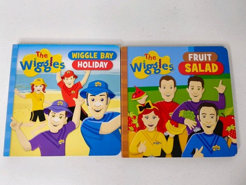 The Wiggles Board Book Set X 2 Wiggle Bay Holiday & Fruit Salad 2016 ...