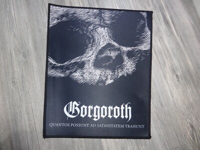Gorgoroth Patch Backpatch Back Patch Taake Black Metal Abruptum | eBay.de