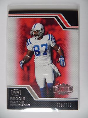 2008 Topps Triple Threads #/779 Reggie Wayne Indianapolis Colts #52 ...