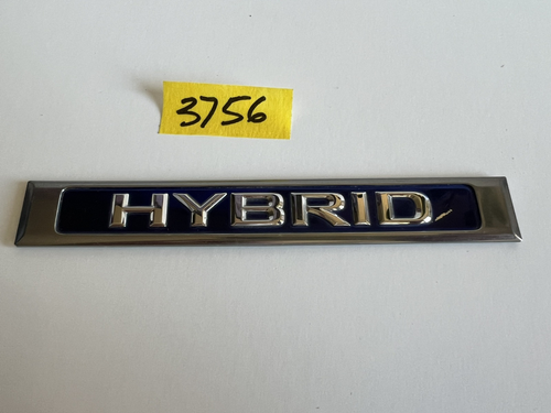 LEXUS 7547333020 ES MODELS EXTERIOR TRIM "HYBRID" EMBLEM 75473-33020 RH ...