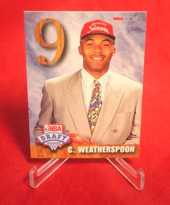 Clarence Weatherspoon NBA Draft NBA Hoops 1993 Basketball Card #9 | eBay