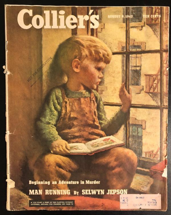 Collier's Aug 9, 1947 James Chapin Cover, Selwyn Jepson | eBay