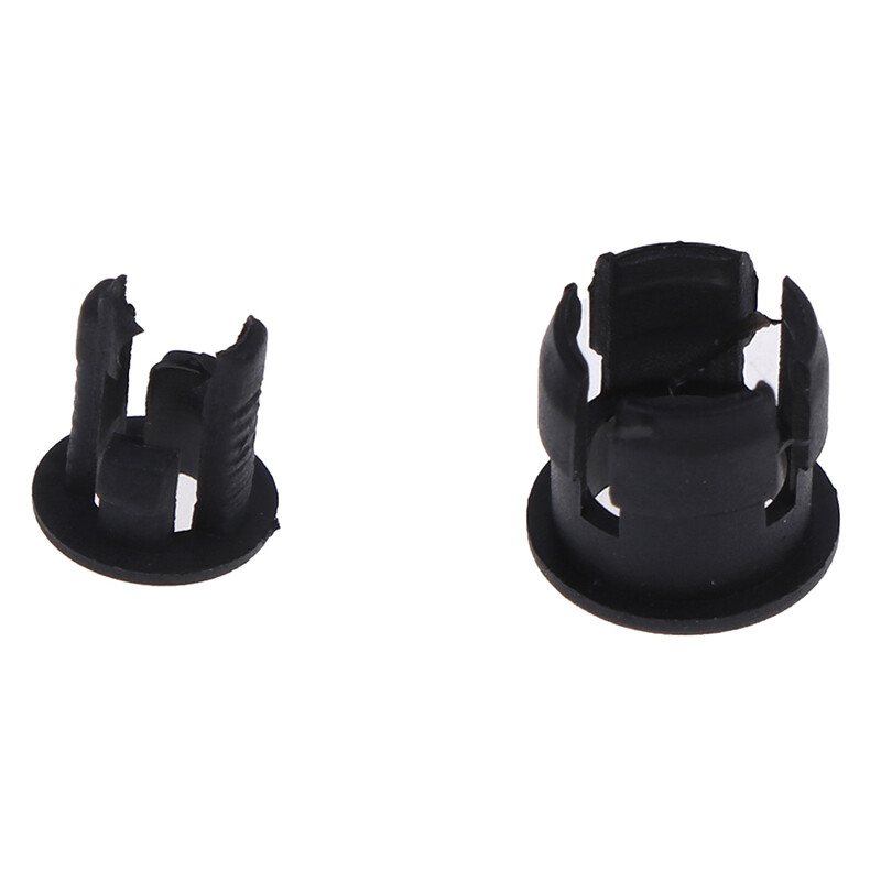 50Pcs 3mm/5mm Plastic LED Holders Clips-Bezels Mounts Cases Housings Bl ...