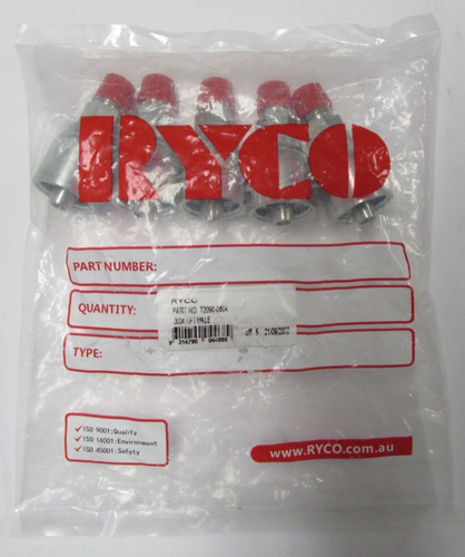 Ryco Crimp Fitting - T2090-0604 for sale online | eBay