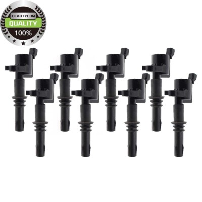 Set of 8x New Ignition Coils Pack For Ford F-150 4.6/5.4L V8 Triton ...