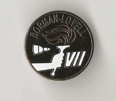 NASA Gemini 7 VII enamel metal cloisonne lapel space program pin | eBay