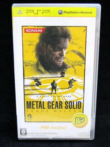 Metal Gear Solid: Peace Walker MGS for Sony PSP PlayStation Portable ...