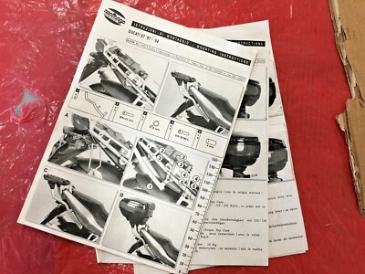 Nonfango Top Case Mounting Instructions Ducati ST 97-98 | eBay