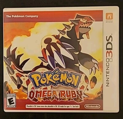 Pokemon Omega Ruby • Nintendo 3DS Game & Cover • No Game Manual ...