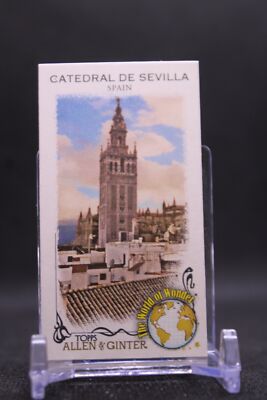 Catedral de Sevilla #WOW-31 2023 Topps Allen & Ginter World of Wonder ...