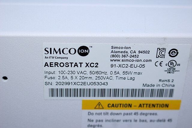 [NEW]Simco AEROSTAT XC2 91-XC2-EU-05 ionizing blower AEROSTAT XC2 ...