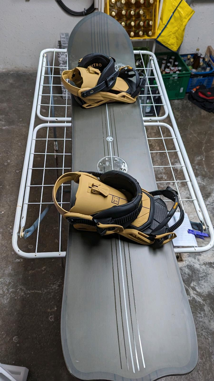 Snowboard Flow Enigma 157 Bindung Nitro Team NEU