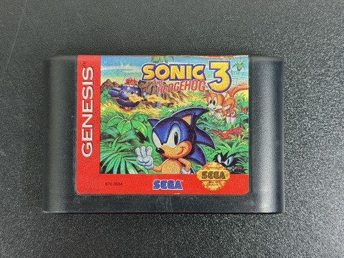 Sonic The Hedgehog 3 Complete in Box for Sega Genesis CIB Authentic ...
