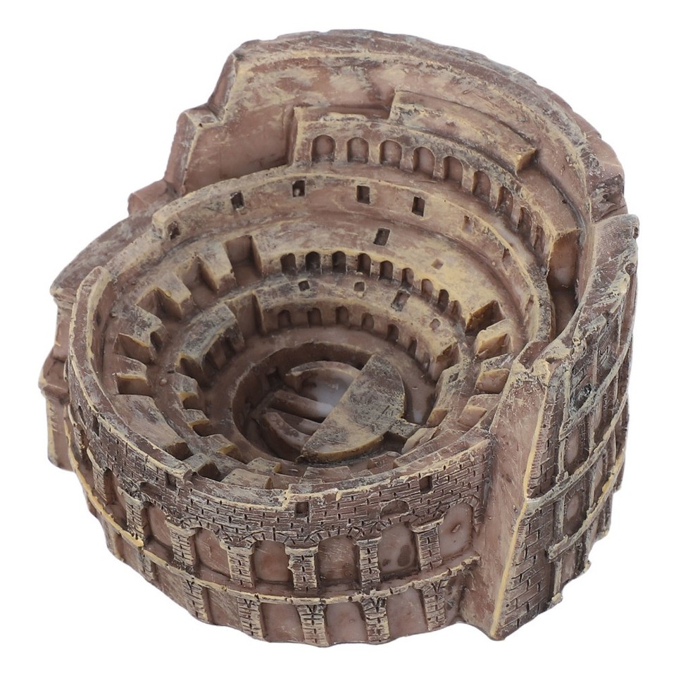 Home Decor Ancient Architecture Statue Desktop Roman Colosseum ...