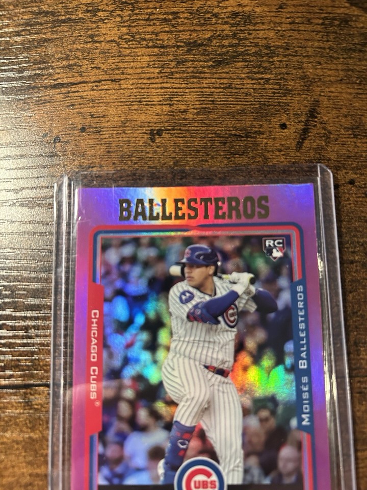 2025 Topps Archives #206 Moises Ballesteros Pink Foil - Free Shipping ...